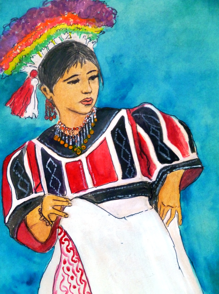 Higantes Festival Drawing