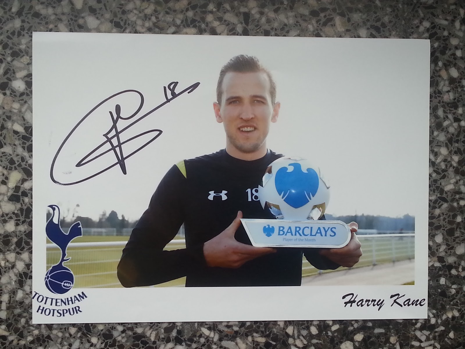 Sebastian autographs | Autografy Sebastiana: 134# Harry Kane! - Po raz ...
