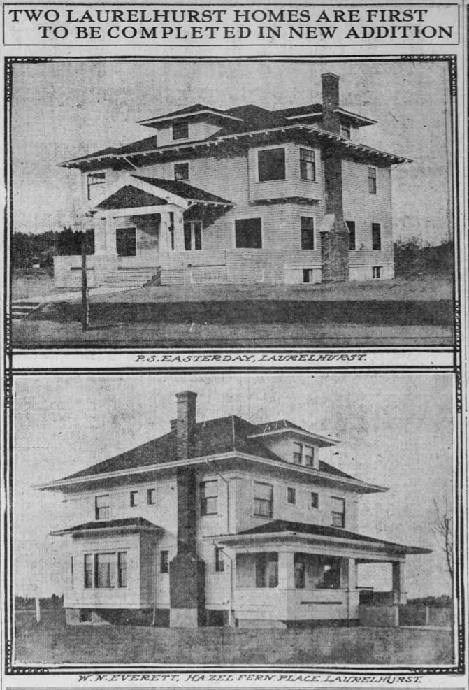 Laurelhurst Craftsman Bungalow: May 1910: First Houses Completed