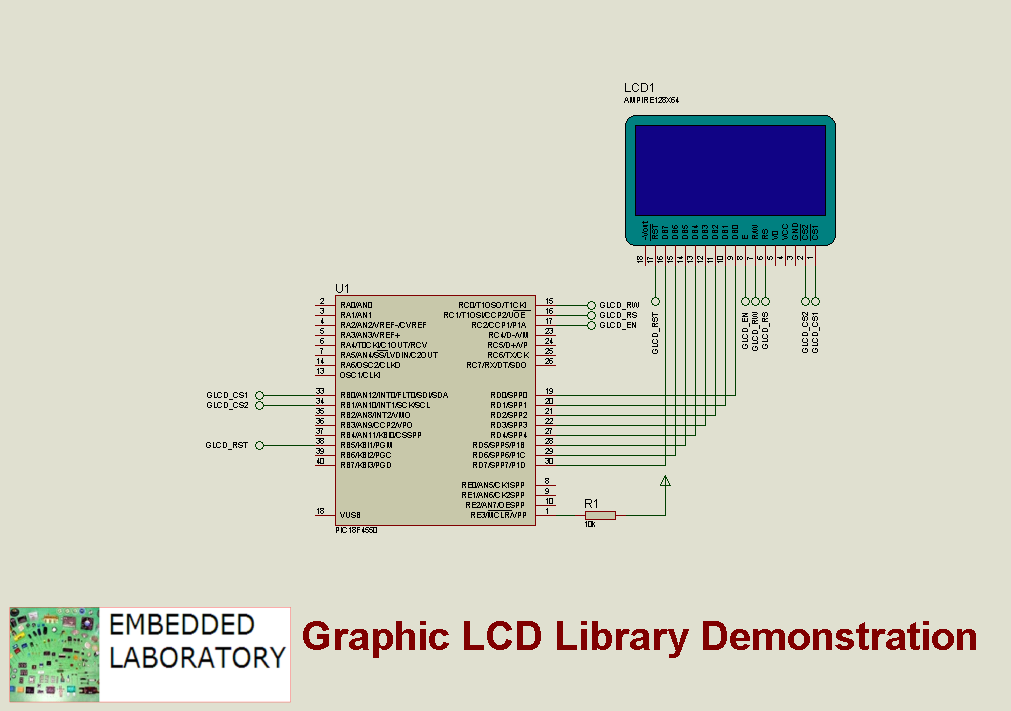 Graphical LCD 128x64 (Part-2) - Embedded Laboratory