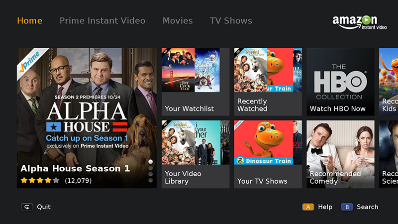VA7AEJ ...- .- --... .- . .---: Installing Amazon Prime Video in Canada