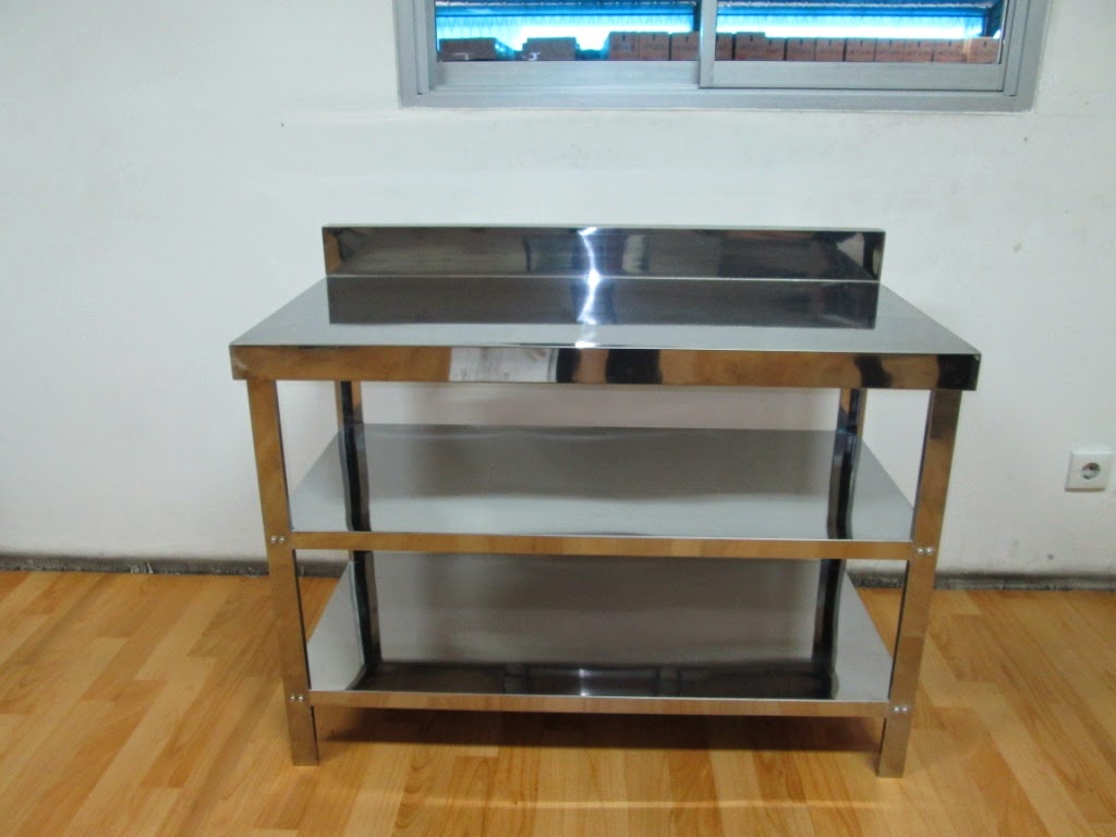 MEJA STAINLESS STEEL MERK METALCO | MEJA DAN KITCHEN SINK MERK METALCO