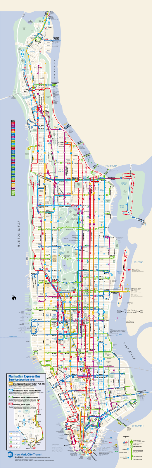 abalo: MANHATTAN BUS MAP