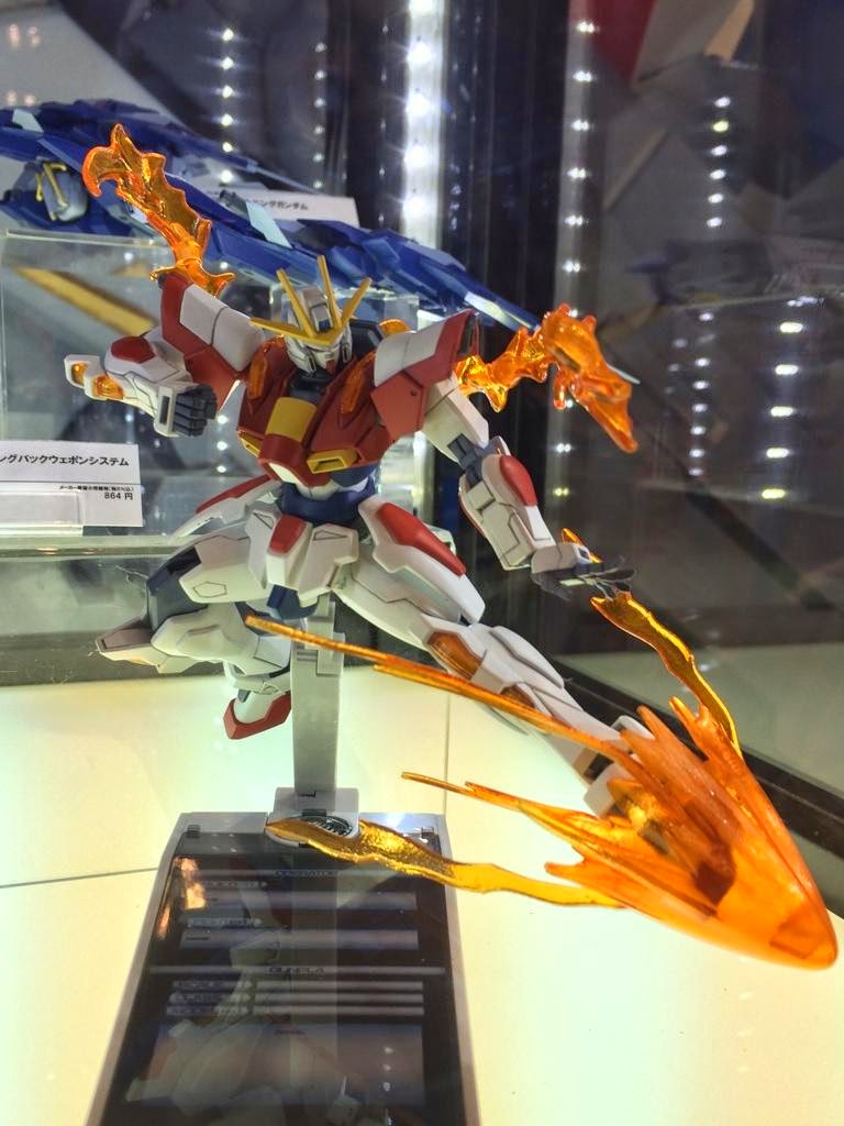 GUNDAM GUY: HG 1/144 Build Burning Gundam - On Display @ Chara: C3 x ...