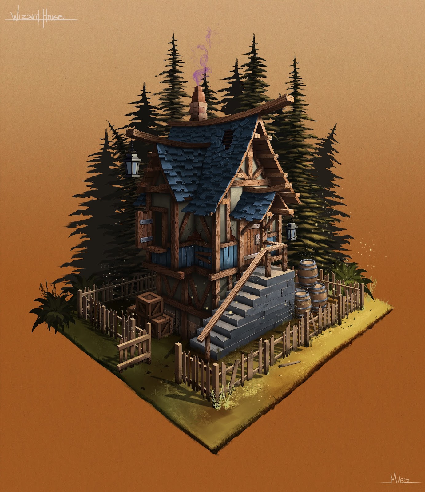 Miles's Art Blogspot