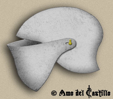 AMO DEL CASTILLO: Cascos con visor: el casco Dunand