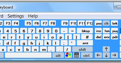 Cara Keyboard Di Layar | Onscreen Keyboard ~ GOLOREX OFFICAL SITE!