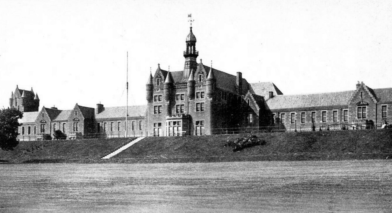 Tour Scotland: Old Photograph Royal Dundee Hospital Liff Scotland