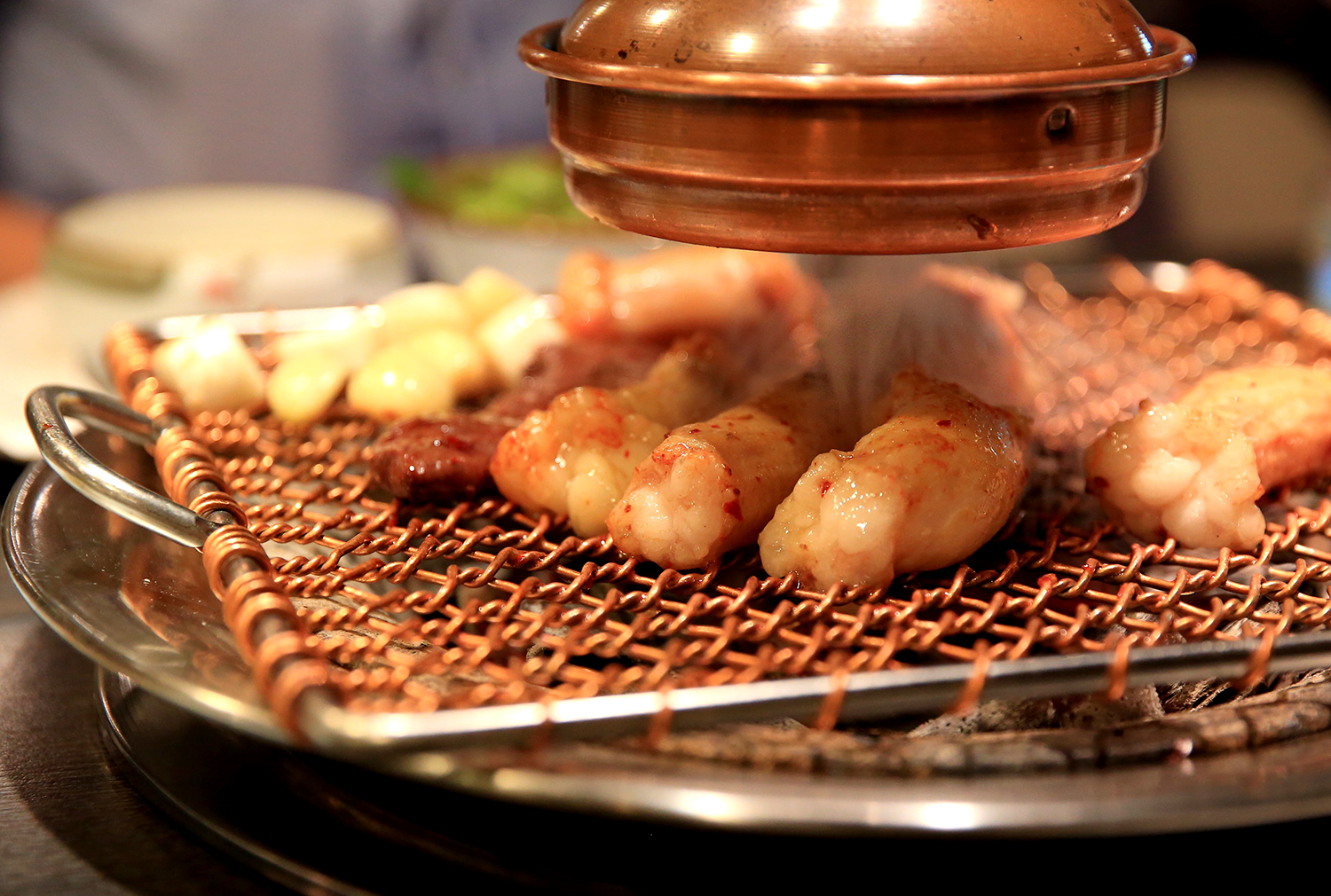 BBQ cow intestine. - Theheyheyhey