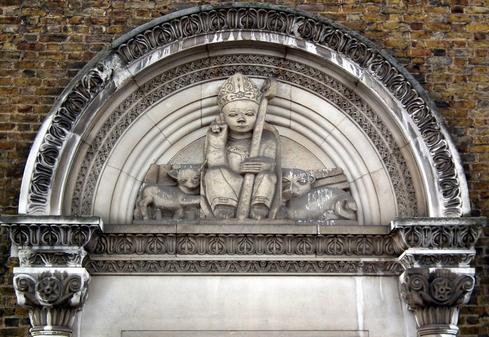 ORNAMENTAL PASSIONS: Church of St Anselm, Kennington Cross SE11
