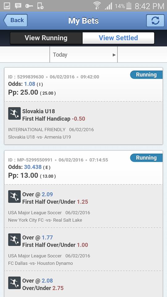 Cara bermain Sbobet dari Android/Smartphone - app sbobet