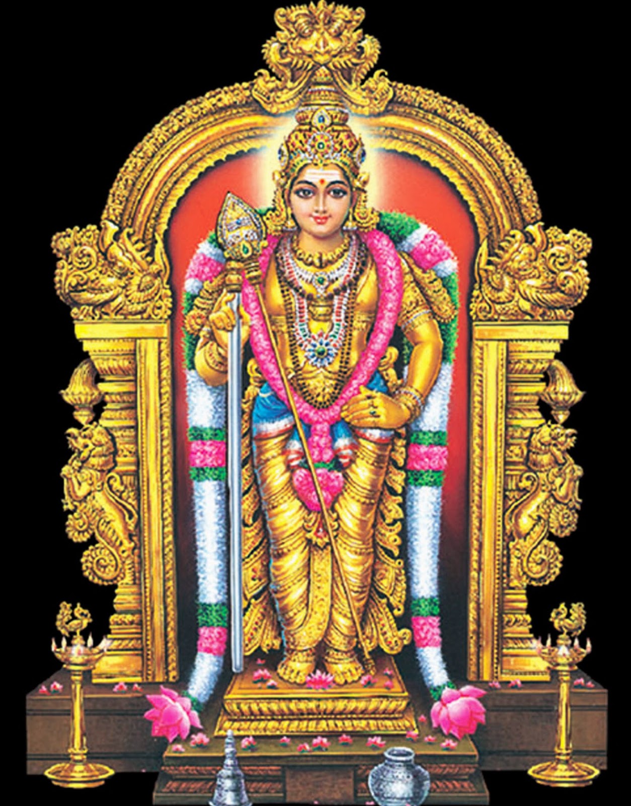 Gods-Leaders-Images-Drawings: Lord Muruga / Lord Subramanya / Lord ...