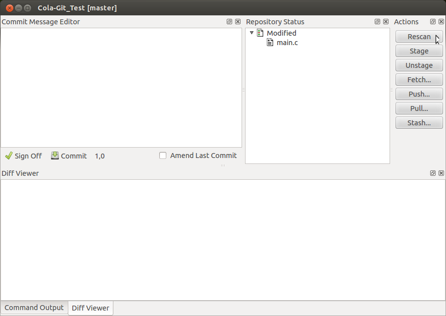 圖解 Git 版本控制: Cola Git GUI (1)