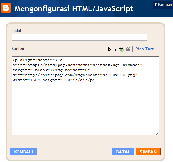 Cara Menaruh Link di Blog untuk Pemula Bag 2 | Belajar Utak Atik Blog