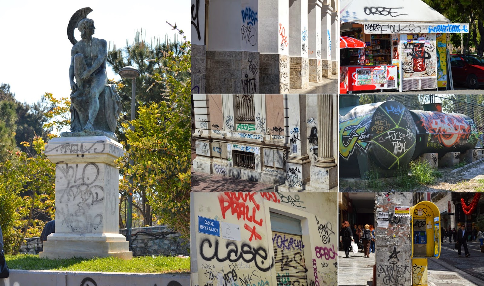 Athens, Greece: Grecian Graffiti