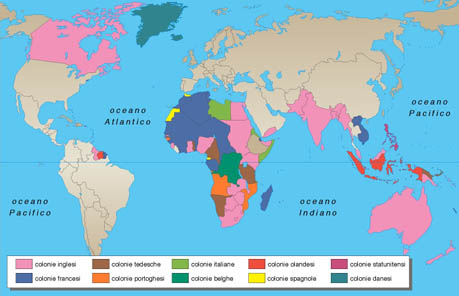 Historia 1º Bach: El Colonialismo e Imperialismo europeo
