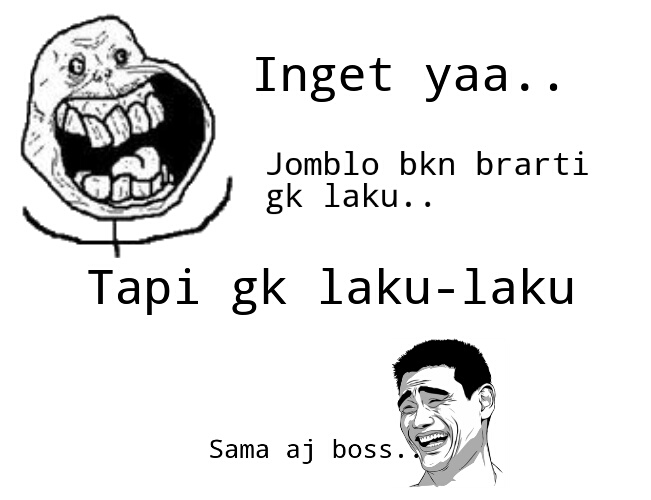 Meme lucu jones / jomblo ngenes
