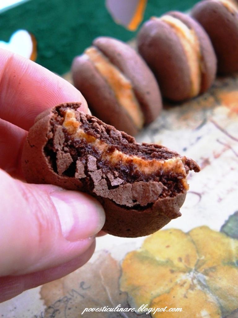 Chocolate Macarons