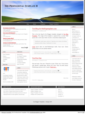 best 10 blogger templates for adsense - the best