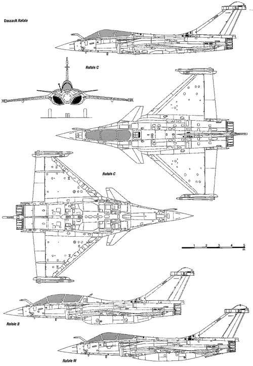 Niladri Sekhar Bose: Dassault Rafale Fighter Jet Technical Specifications