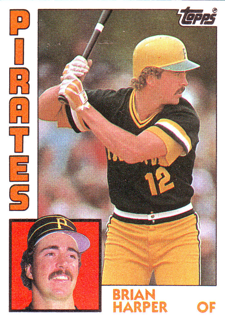 Travels of a Hobgoblin Taphophile: 1984 Topps Pittsburgh Pirates ...