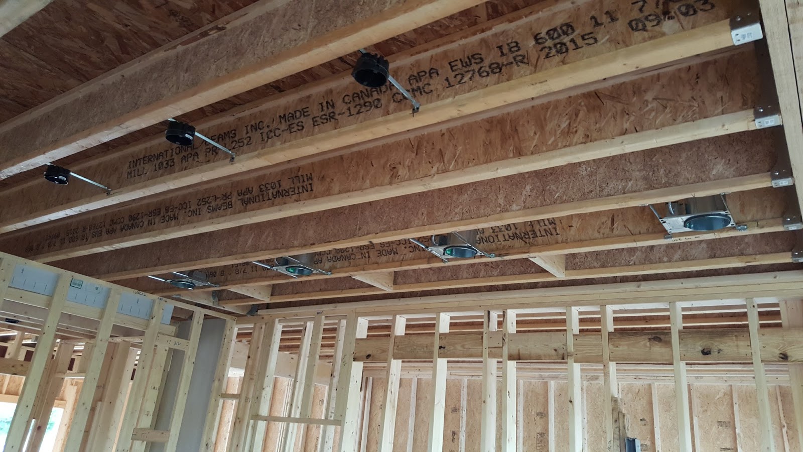 Bateman in Central New York - Building Blog: Rough Electrical Begins