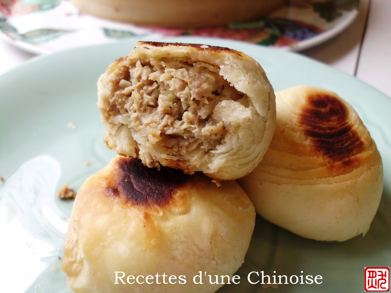 Recettes d'une Chinoise: Yuebing style Su au porc 苏式鲜肉月饼 sūshì xiānròu ...