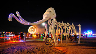 Ma'aM the Mammoth at Burning Man
