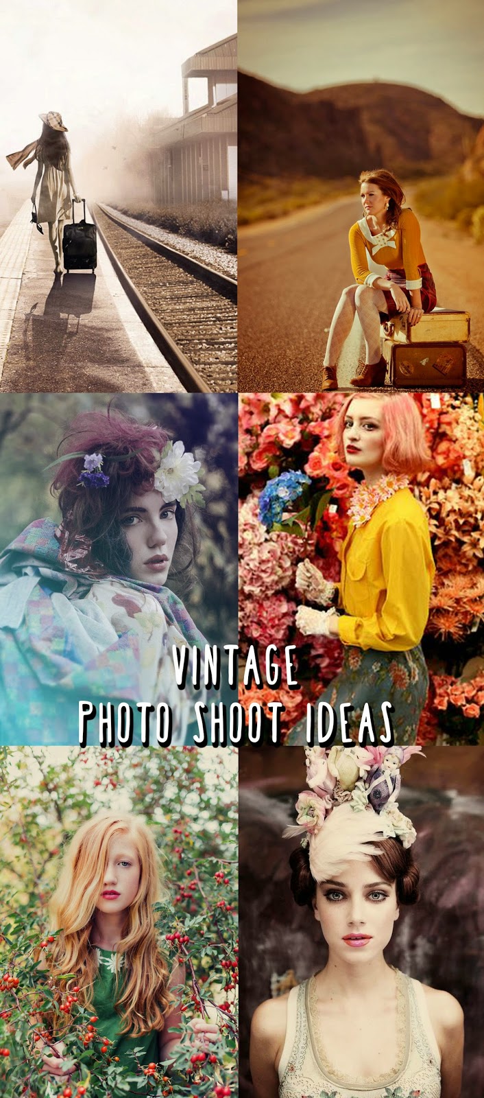 Gypsy Beard: Vintage Look Book & Photo Shoot Inspiration