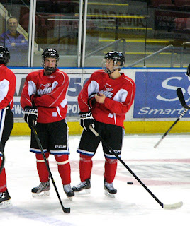 VOICE OF THE VICTORIA ROYALS: Soy, Campese, Reddekopp practice with ...