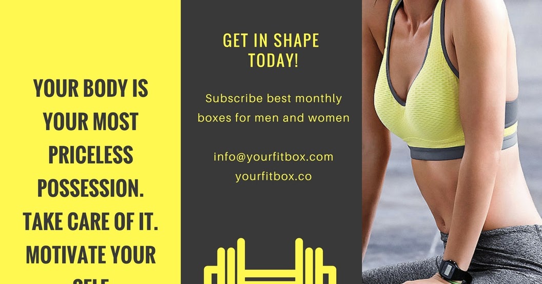 Enjoy The Goodness Of a Fitness Sample Box Exclusively From Your Fit ...