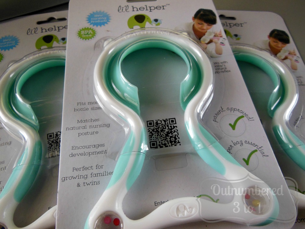 Bump Ahead: Li'l Helper Baby Bottle Holder - Outnumbered 3 to 1