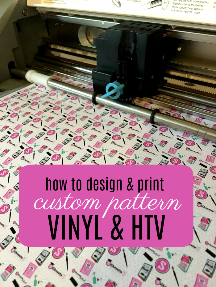 Custom Printed Pattern Vinyl and HTV | Silhouette School | Bloglovin’