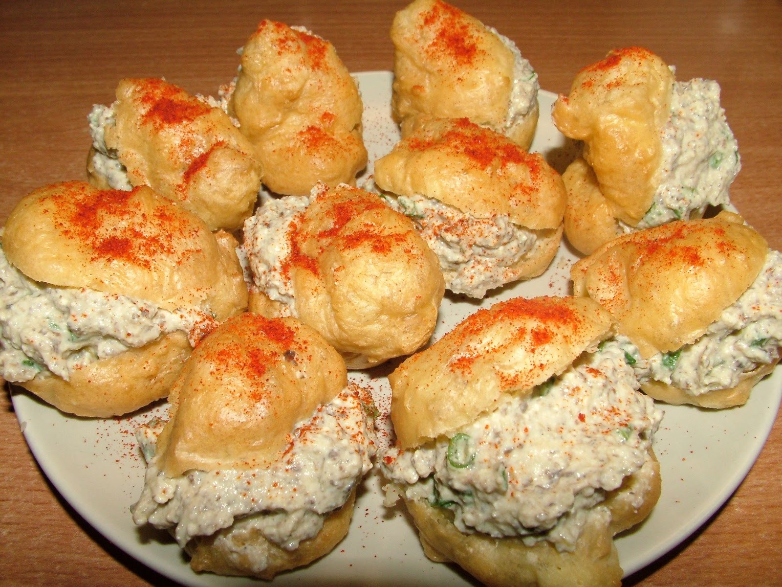 Smak Zdrowia: Ptysie nadziewane na ostro