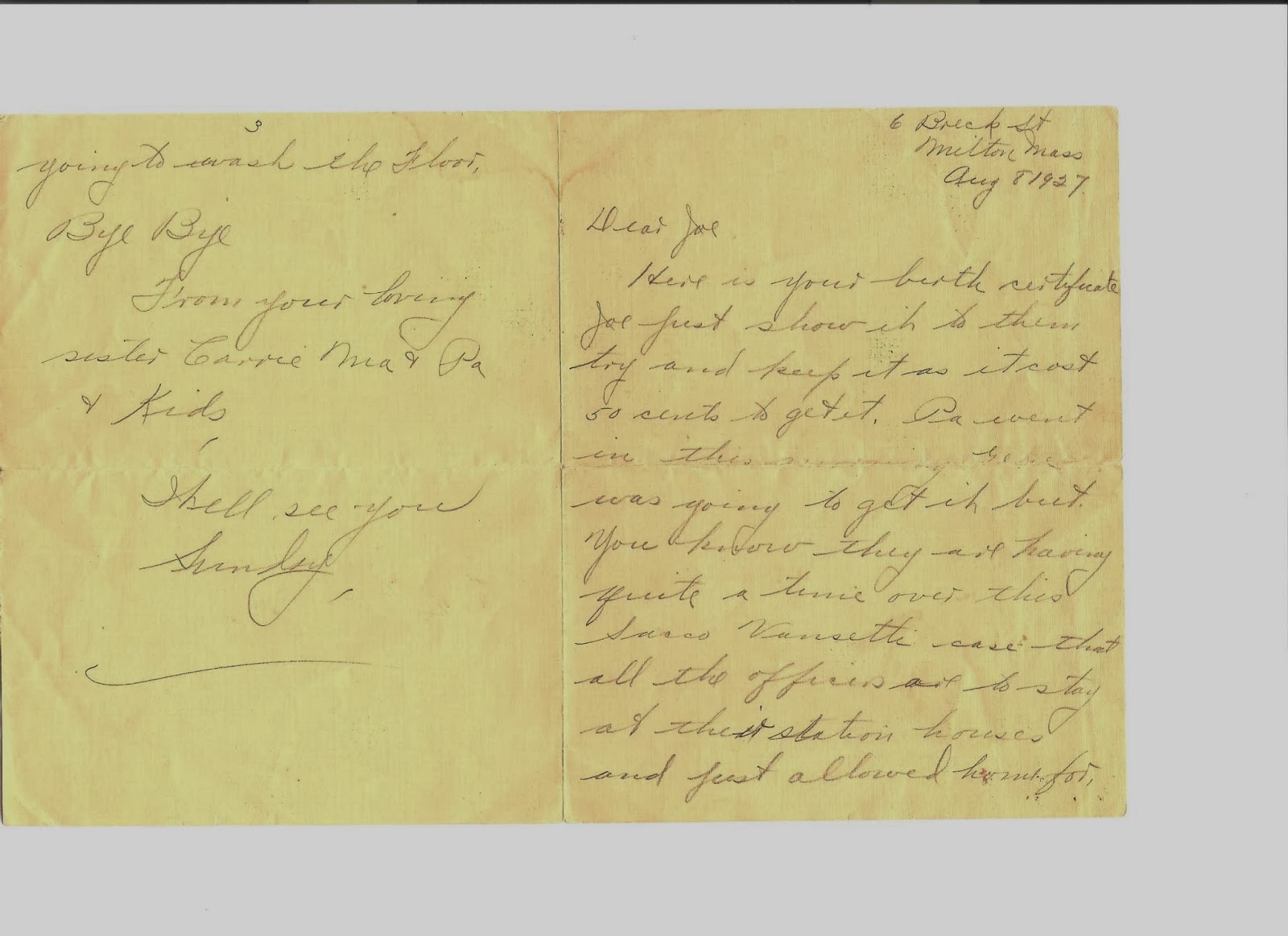 Getting to Know You - A Journey into Ancestry: Letters from Caroline ...