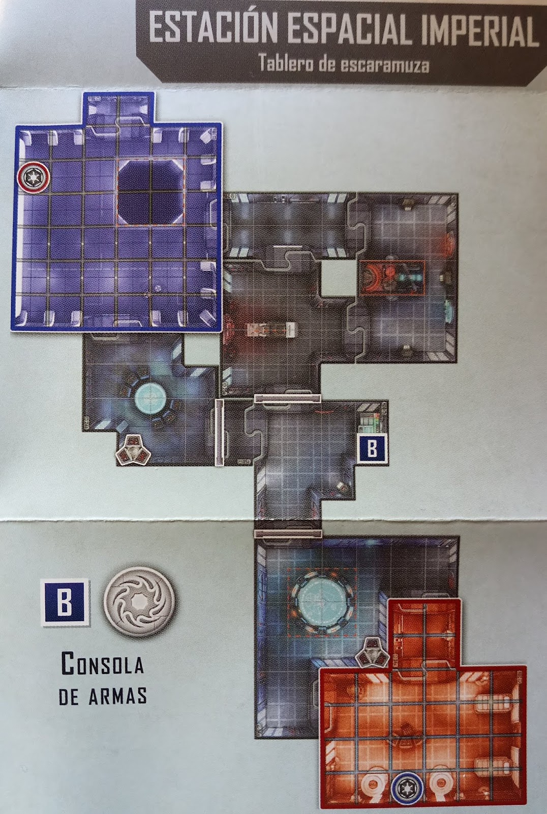 Imperial Assault España: Mapas: Estación espacial imperial