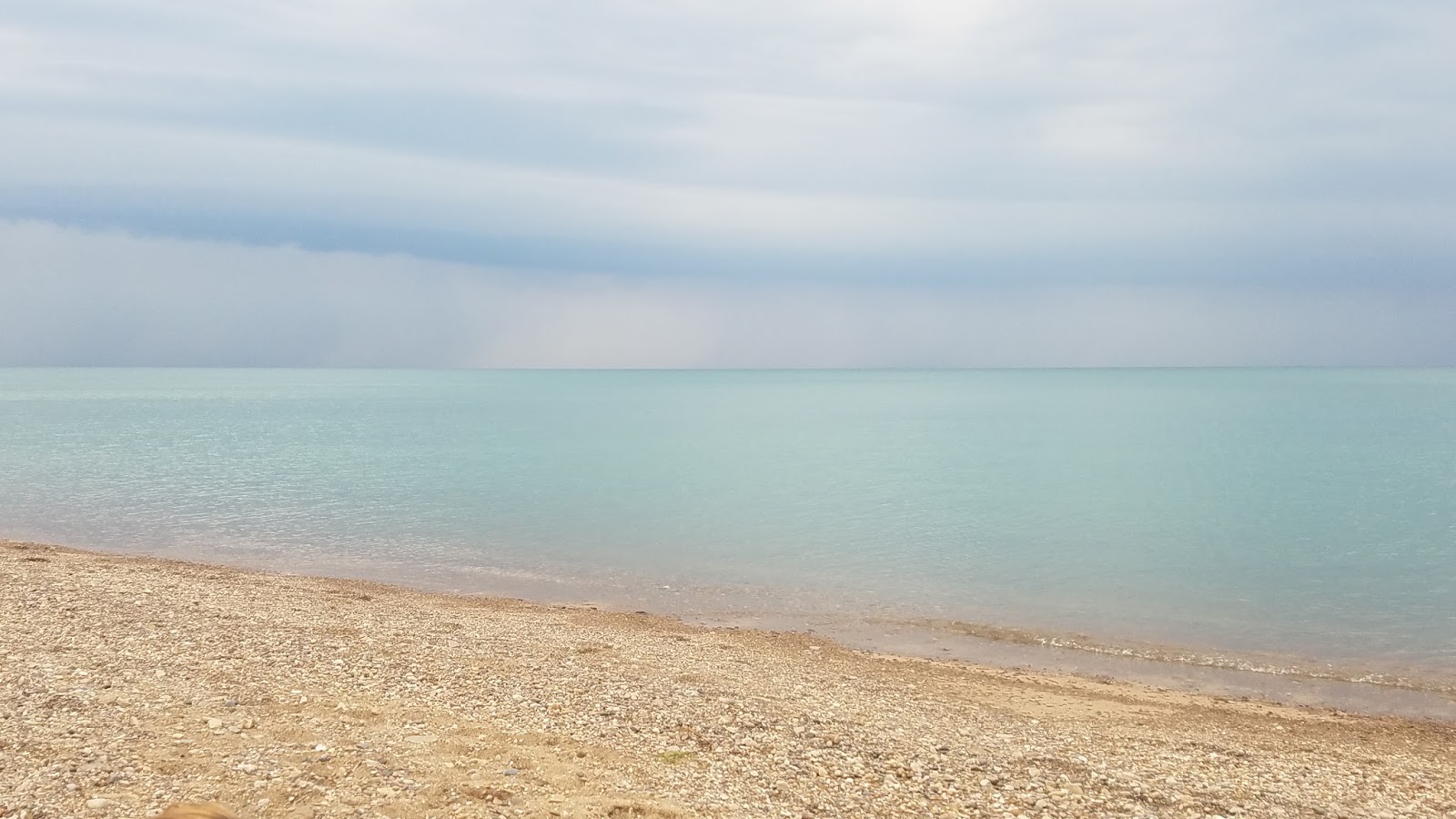 Across North America: Lake View Beach on Lake Michigan in Indiana