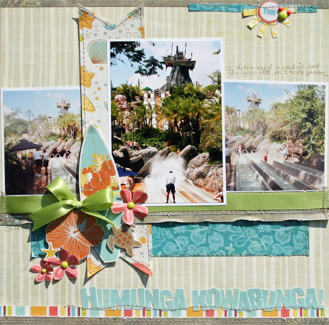 Creatively Savvy: Humunga Kowabunga *Echo Park Paradise Beach