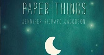 Momo celebrating time to read: Paper things by Jennifer Richard Jacobson