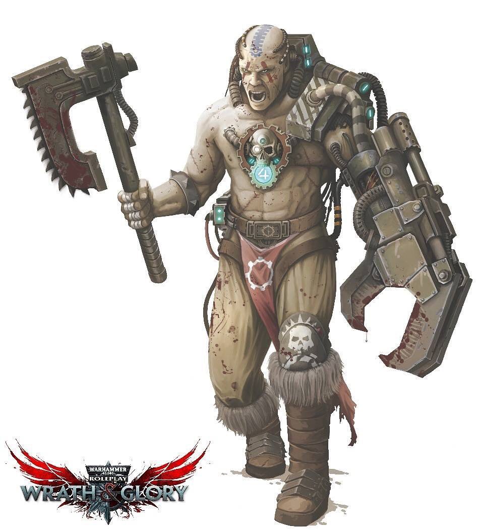 El Descanso del Escriba: Crono-Gladiador y cartas para Wrath & Glory