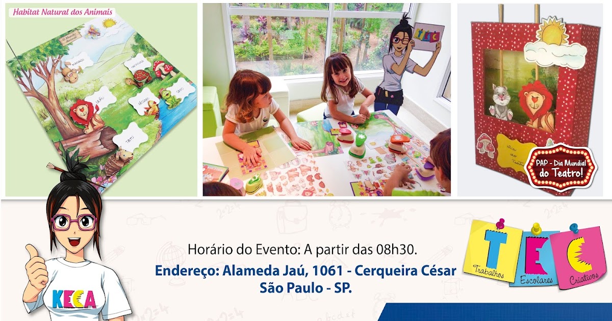 Trabalhos Escolares Criativos: Evento para o Mundo Escolar!