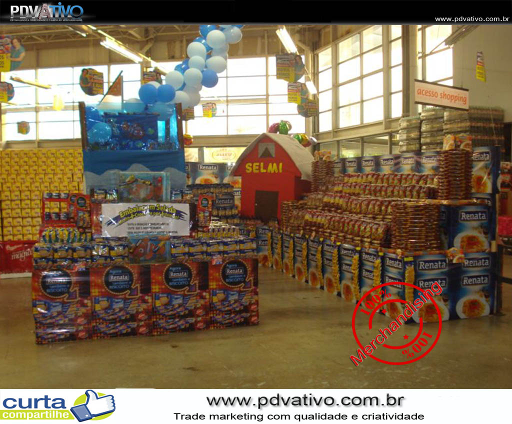 Ação de Trade Marketing Selmi ~ PDV Ativo - 100% Merchandising