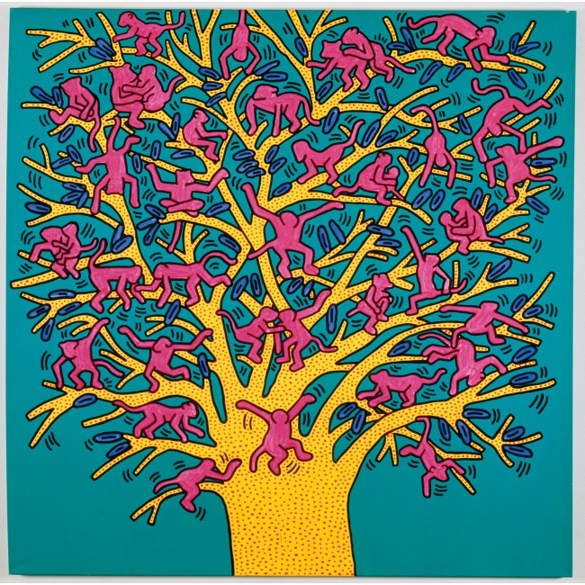 Nibelle et Baudouin: Keith Haring - The political line : Exposition au ...