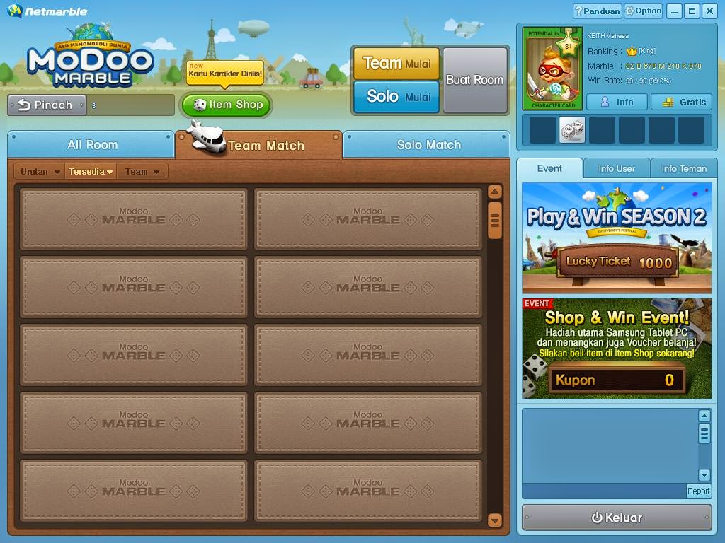 MODOO MARBLE OFFLINE VERSION