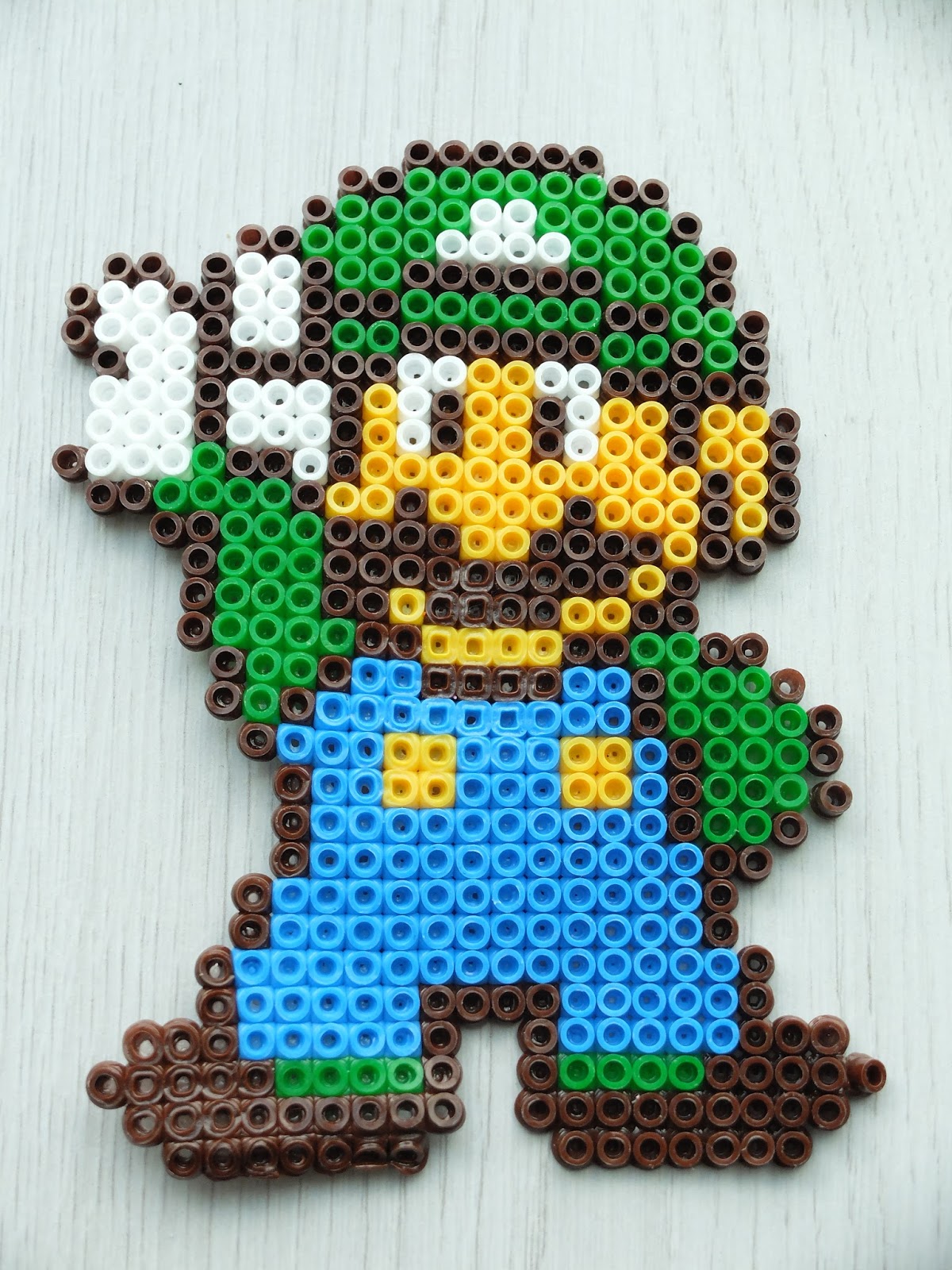 Pyssla Ideas: Luigi