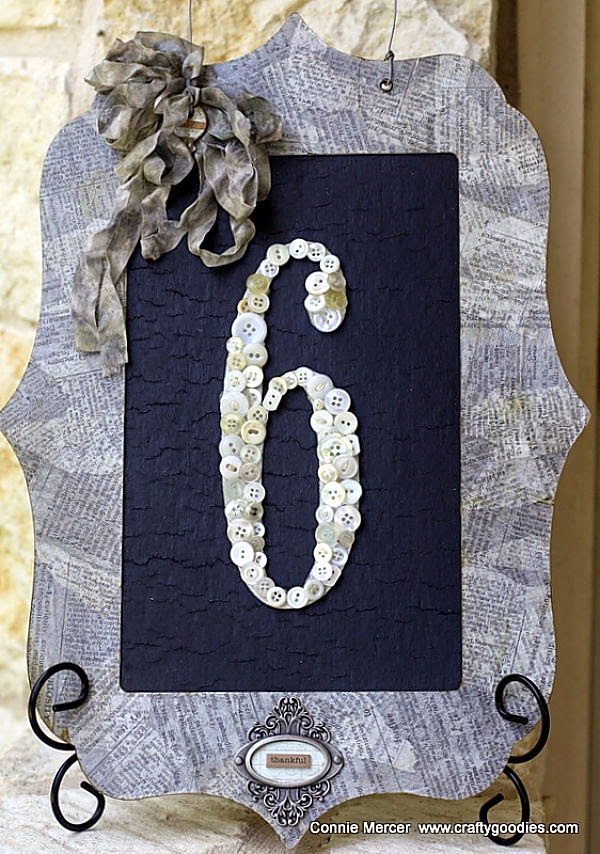 crafty goodies: Clear Scraps and Number 6!!!!
