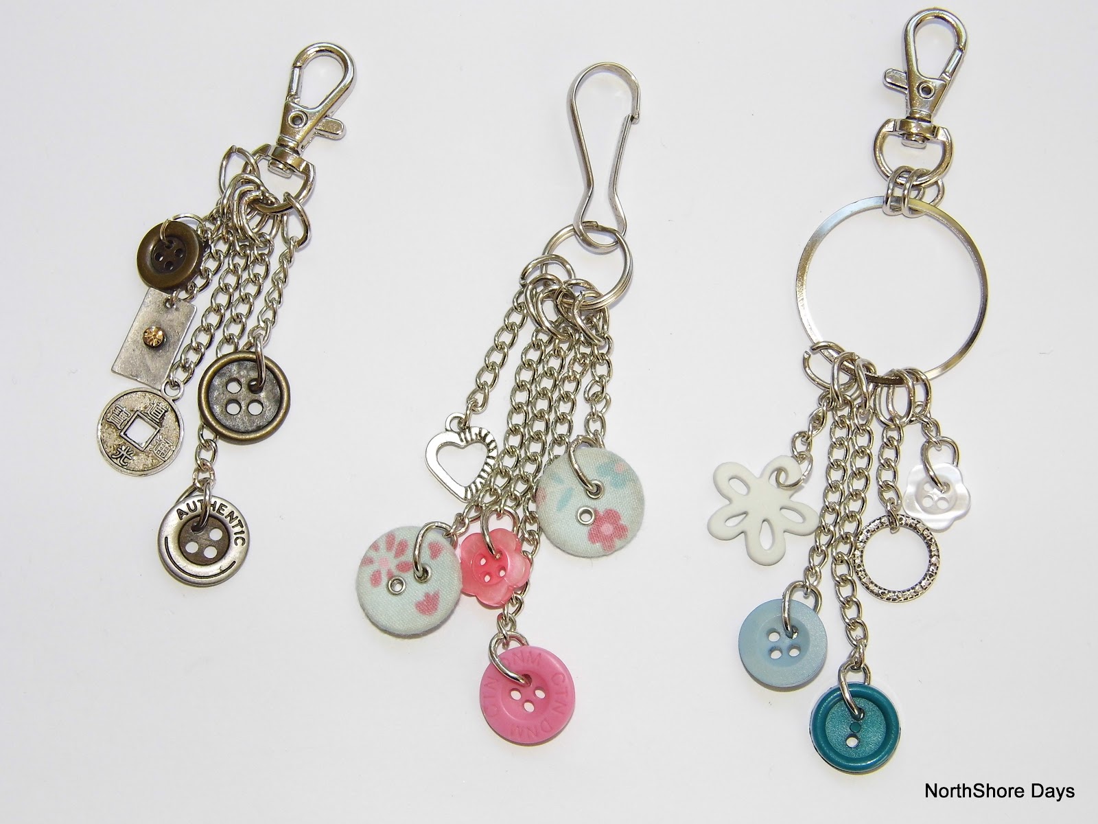 NorthShore Days.....: Button Charms