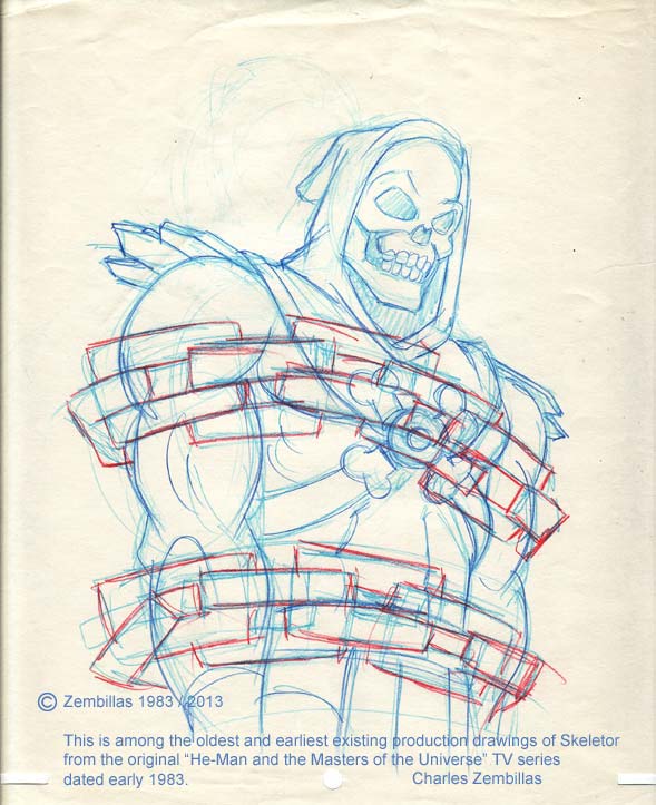 Skeletor Drawing