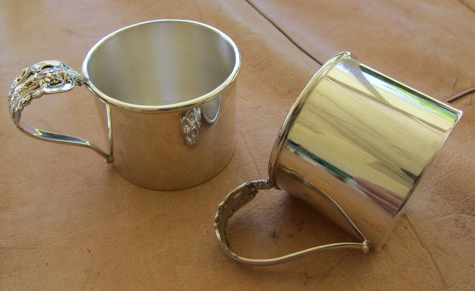 Contemporary Makers: Heavy Sterling Silver Cups by Dave Crisalli